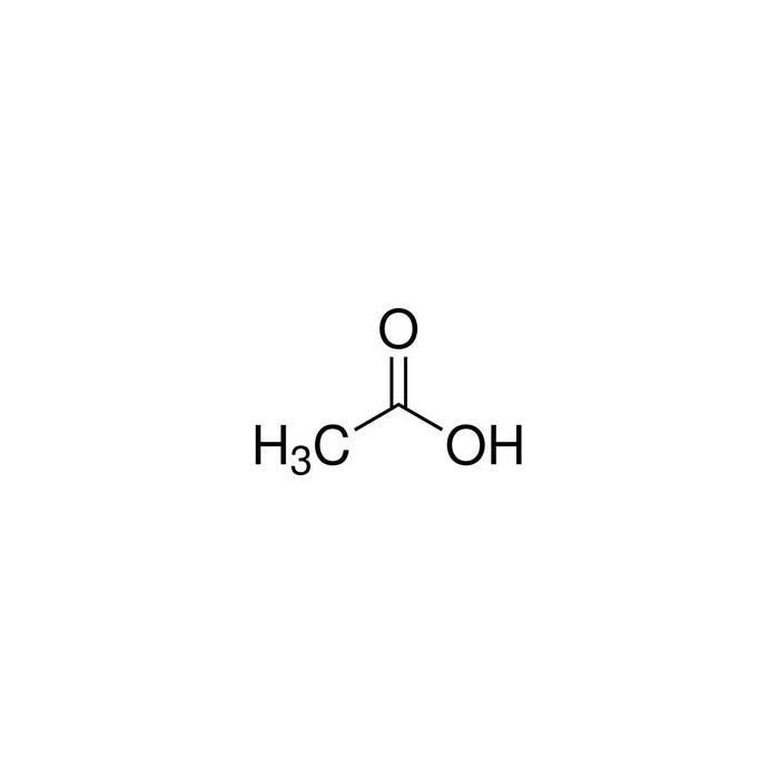 structural formula acetic acid